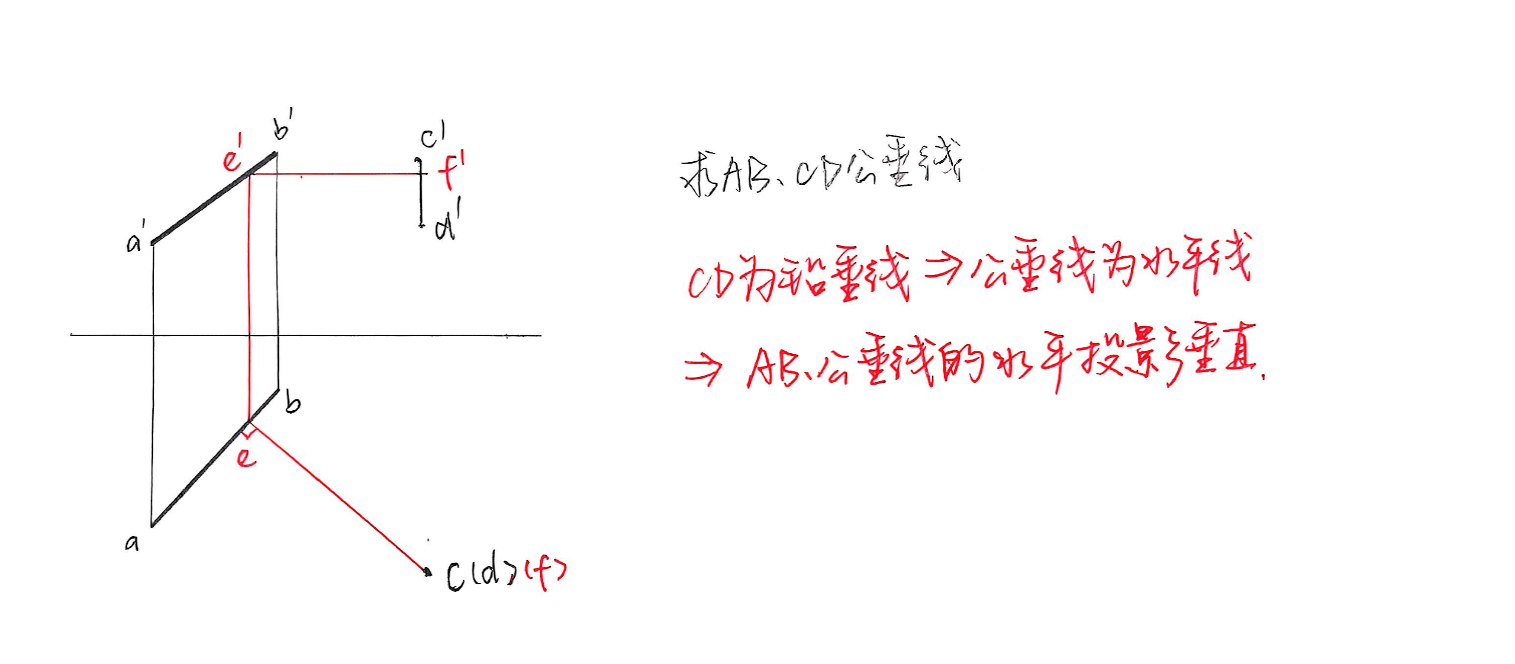 点线面的投影 - Abies's Notebook